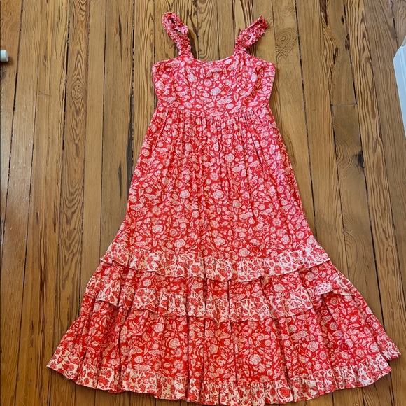 Universal Thread | Dresses | Universal Thread Tiered Floral Maxi Dress ...